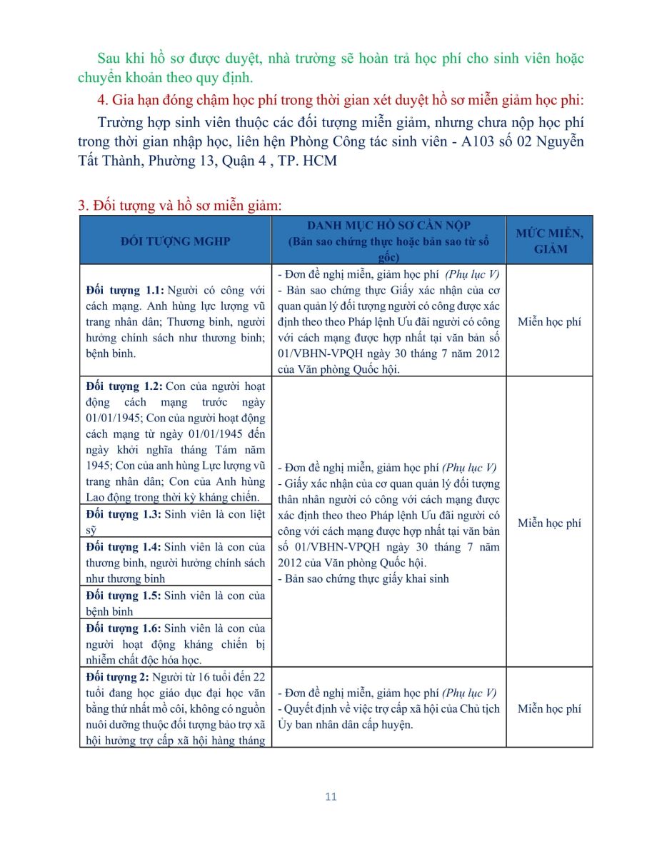 Hướng dẫn thủ tục nhập học khóa 47